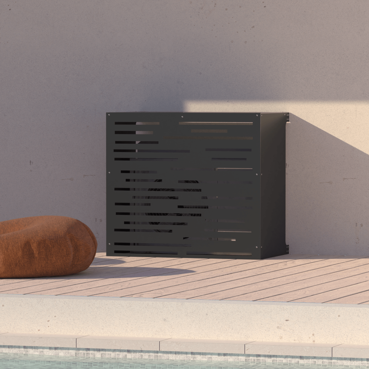 Cache climatiseur extérieur Pierres - France – Clim-Box